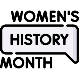 Mes de la historia de la mujer - Iconos gratis de comunicaciones