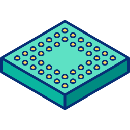 Ball grid array - Free technology icons
