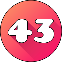 Forty three - Free education icons