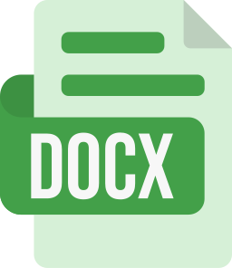 Docx file format - Free files and folders icons