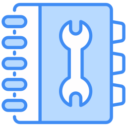 Manuals - Free education icons