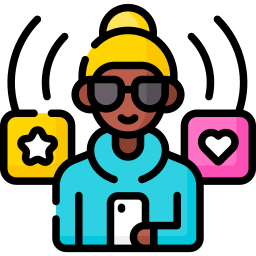 Influencer - Free people icons