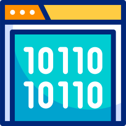 Binary Animated Icon | Free Animated Icon