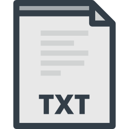 Txt - Free interface icons