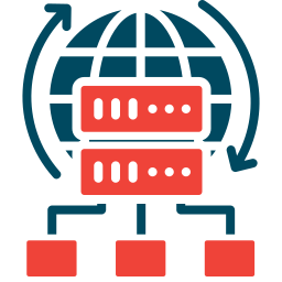 Proxy server - Free technology icons
