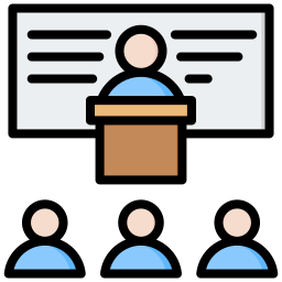 Lecture - Free education icons