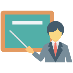 Lecture - Free education icons