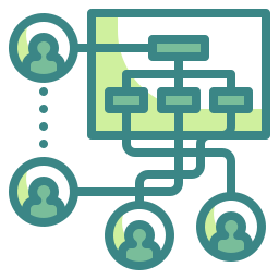 Workflow - Free networking icons