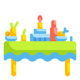 Birthday party - Free food icons