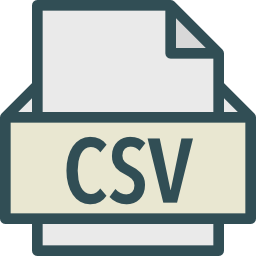 Csv - Free files and folders icons