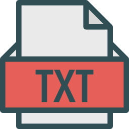 Txt - Free files and folders icons