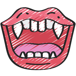 Open mouth - Free halloween icons