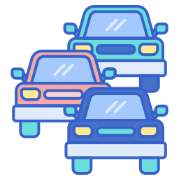 Traffic jam - Free transportation icons
