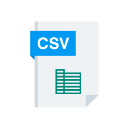 Csv - Free files and folders icons