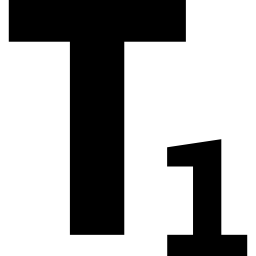 Subscript - Free signs icons