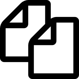 Copy document - Free interface icons