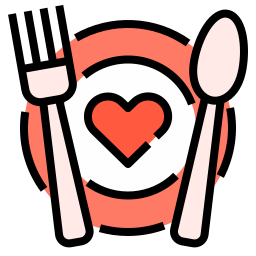 Romantic dinner - Free love and romance icons