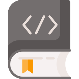 Coding book - Free education icons