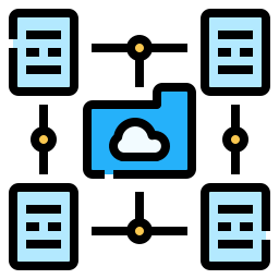 File sharing - Free technology icons