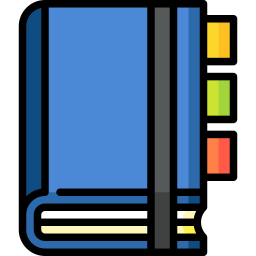 Address book - Free education icons