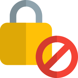 Blocked - Free security icons