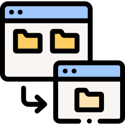 Data copy - Free computer icons