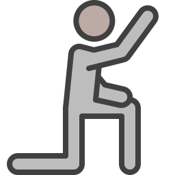 Kneel - Free people icons
