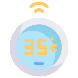 Smart temperature - Free technology icons