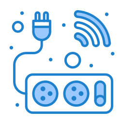 Plug and socket - Free electronics icons