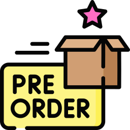 Preorder - Free shipping and delivery icons