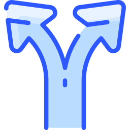 Split - Free arrows icons