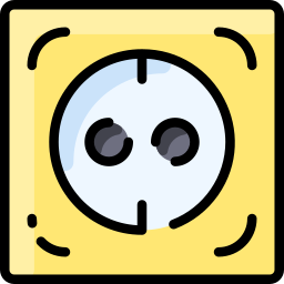 Socket - Free electronics icons