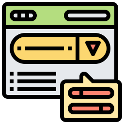 Drop down menu - Free web icons