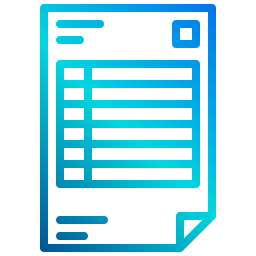 Excel - Free files and folders icons