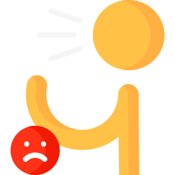 No shouting - Free signaling icons