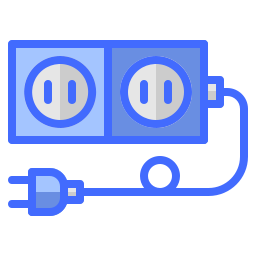 Socket - Free electronics icons