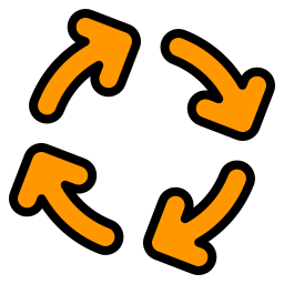 Loop - Free arrows icons