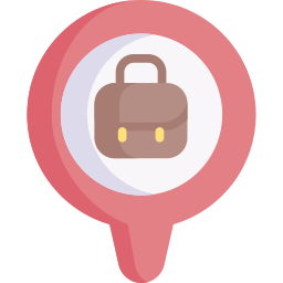 Job - Free maps and location icons