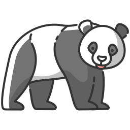 Panda bear - Free animals icons