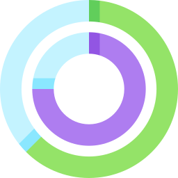 Donut chart - Free business icons