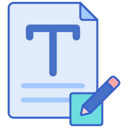 Text editor - Free files and folders icons