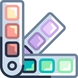 Color palette - Free edit tools icons