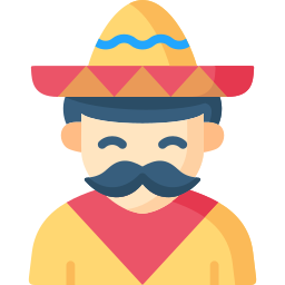 Hombre mexicano - Iconos gratis de personas