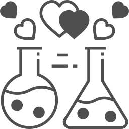 Chemical - Free valentines day icons