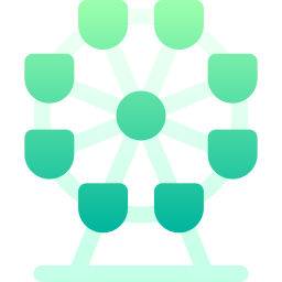 Ferris wheel - Free entertainment icons