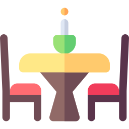 Dining table - Free furniture and household icons