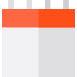 Monthly calendar - Free interface icons
