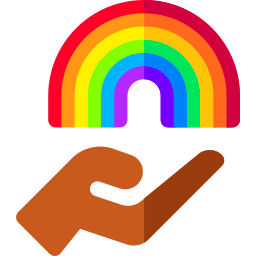 Rainbow - Free hands and gestures icons