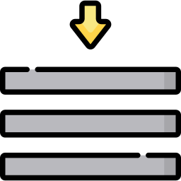 Line spacing - Free interface icons