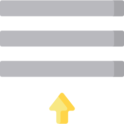 Line spacing - Free interface icons